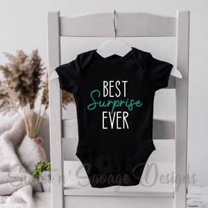Gender Reveal Onesie®, Pregnancy Announcement Onesies®, Best Surprise ...
