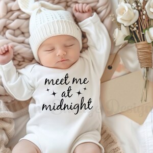 Meet Me at Midnight Onesie®, Cute Infant Bodysuits, Baby Girl or Boy ...