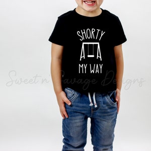 Hipster Toddler shirts Shorty swing my way t-shirt Toddler | Etsy