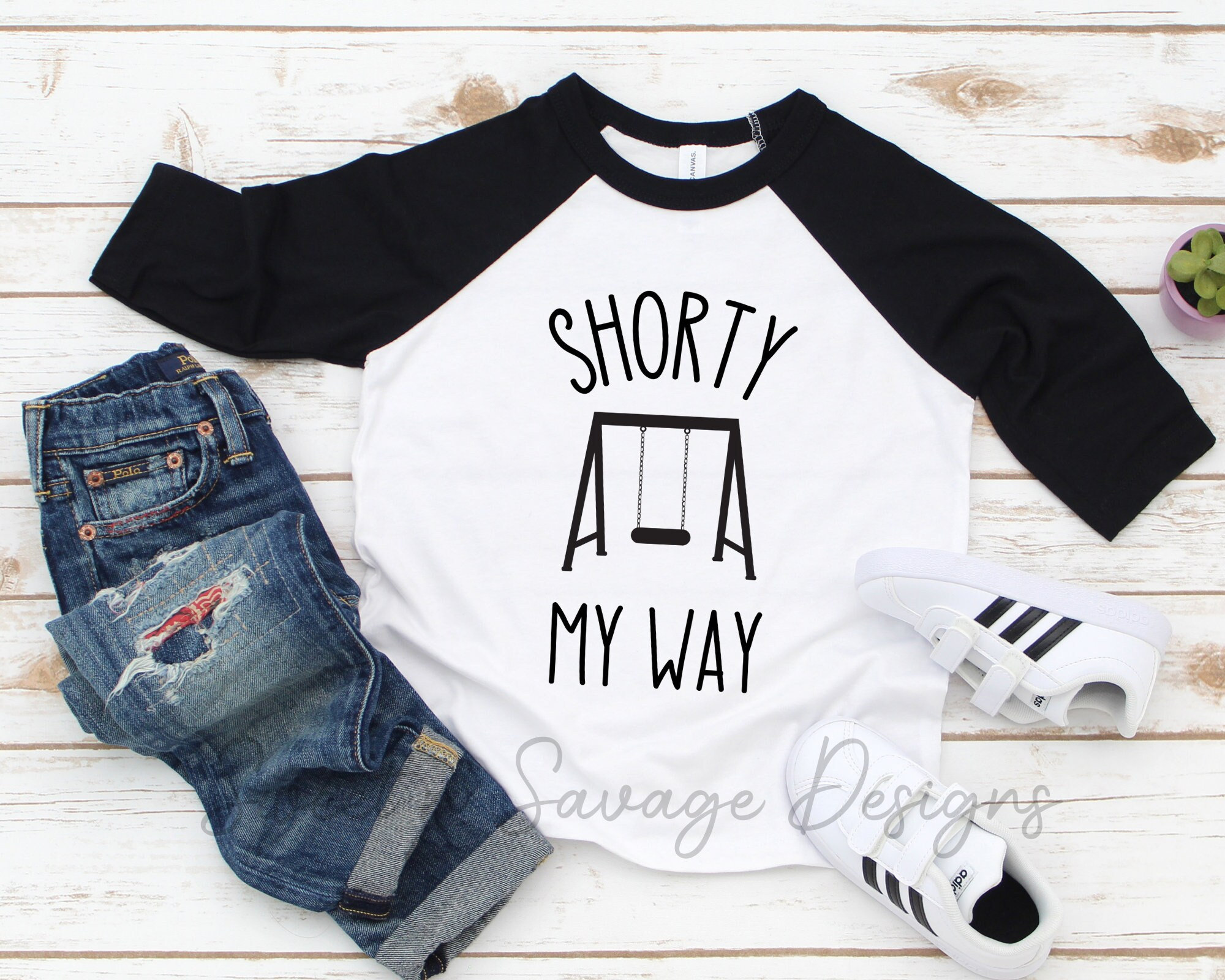 Hipster Toddler shirts Shorty swing my way t-shirt Toddler | Etsy