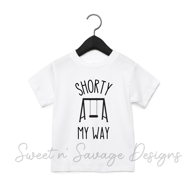 Hipster Toddler shirts Shorty swing my way t-shirt Toddler | Etsy