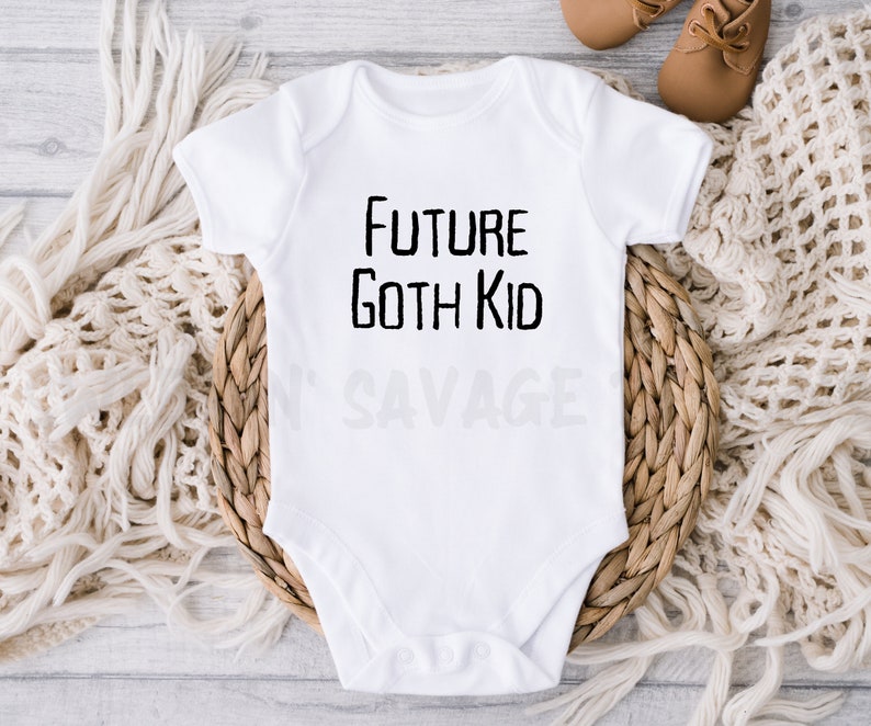 Future Goth Kid Onesie® Goth Emo Onesies® Baby Shower Gifts - Etsy