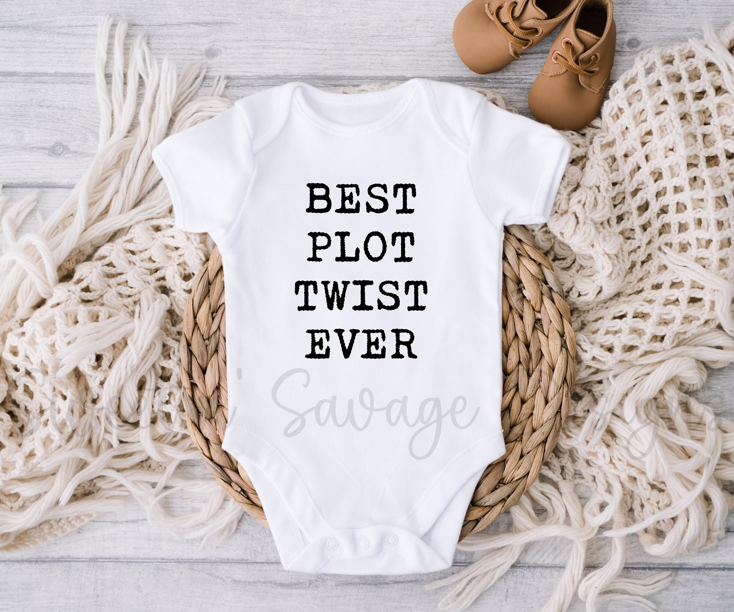 Best Plot Twist Onesie® - Author Baby Onesies® - Writer Baby Shower ...