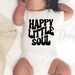 Happy Little Soul SVG | Retro Wavy Sayings Download | Cricut Cut File ...
