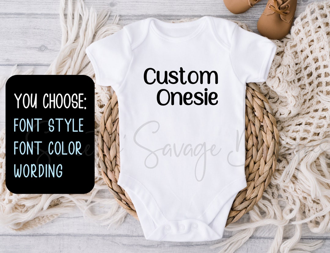 Custom Onesies®, Personalized Onesie®, Infant Bodysuit - Etsy