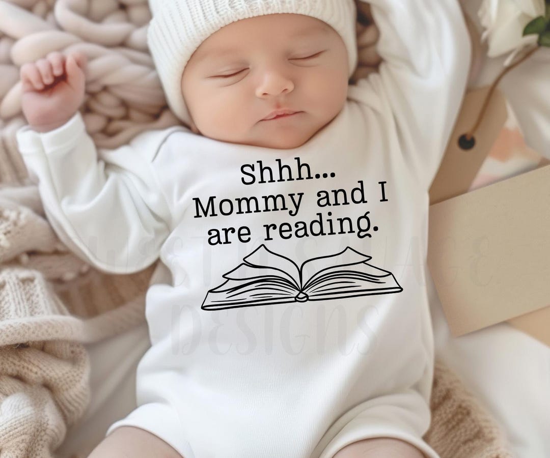 Mommy and I Are Reading Onesie® | Book Lovers Onesies® | Author Baby ...