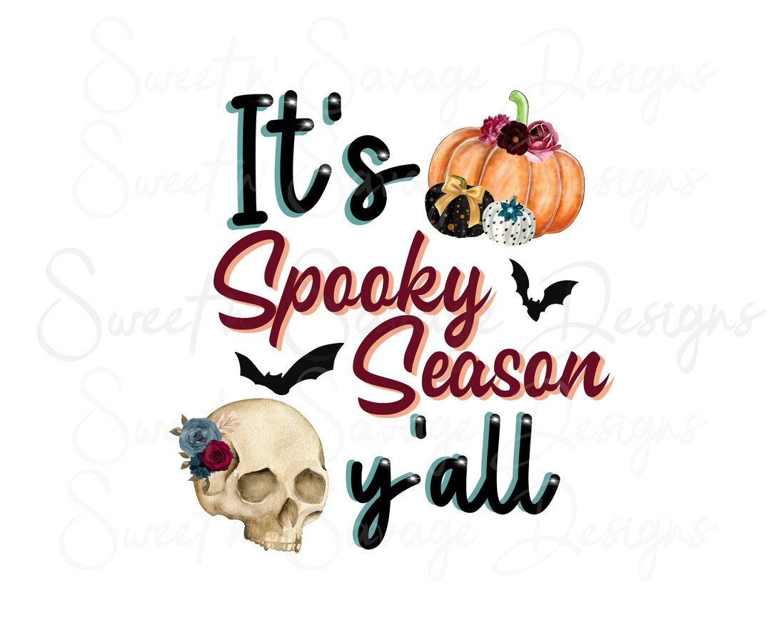 It's Spooky Season PNG Download Halloween Digital Downloads Fall Shirt ...