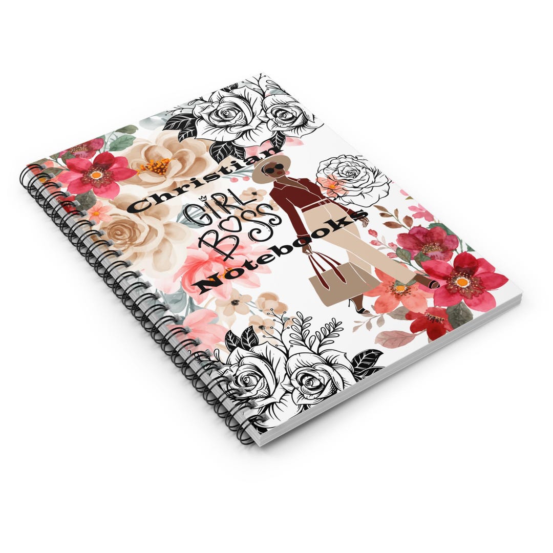 Christian Girl Boss Notebook, a Daily Planner, Business Project Note ...