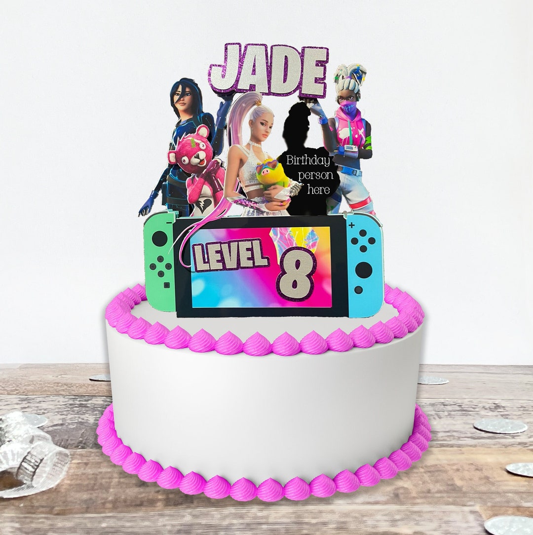 Gaming Cake Topper - Etsy