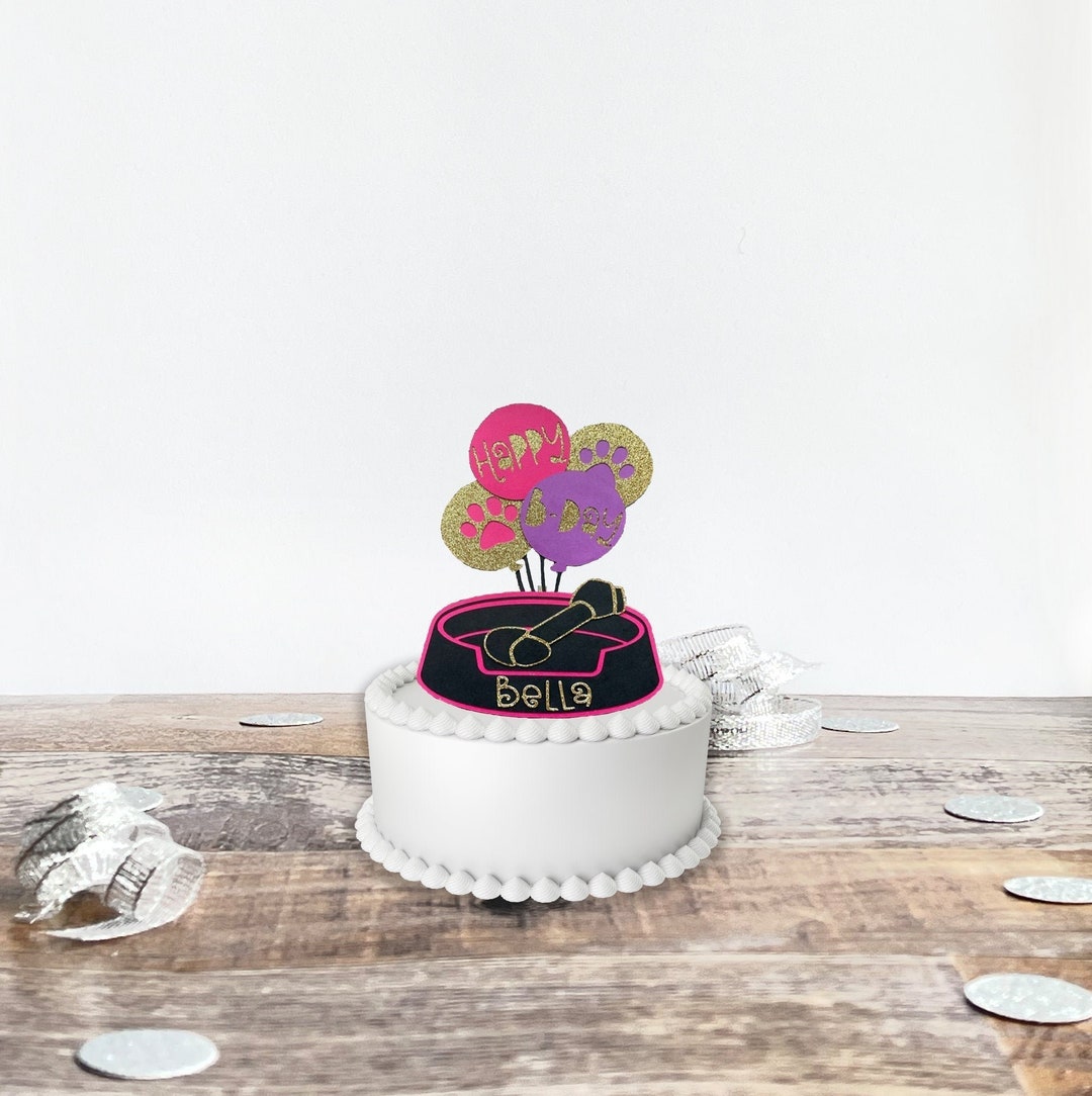 Pet Cake Topper, Personalized Dog Cake Topper - Etsy