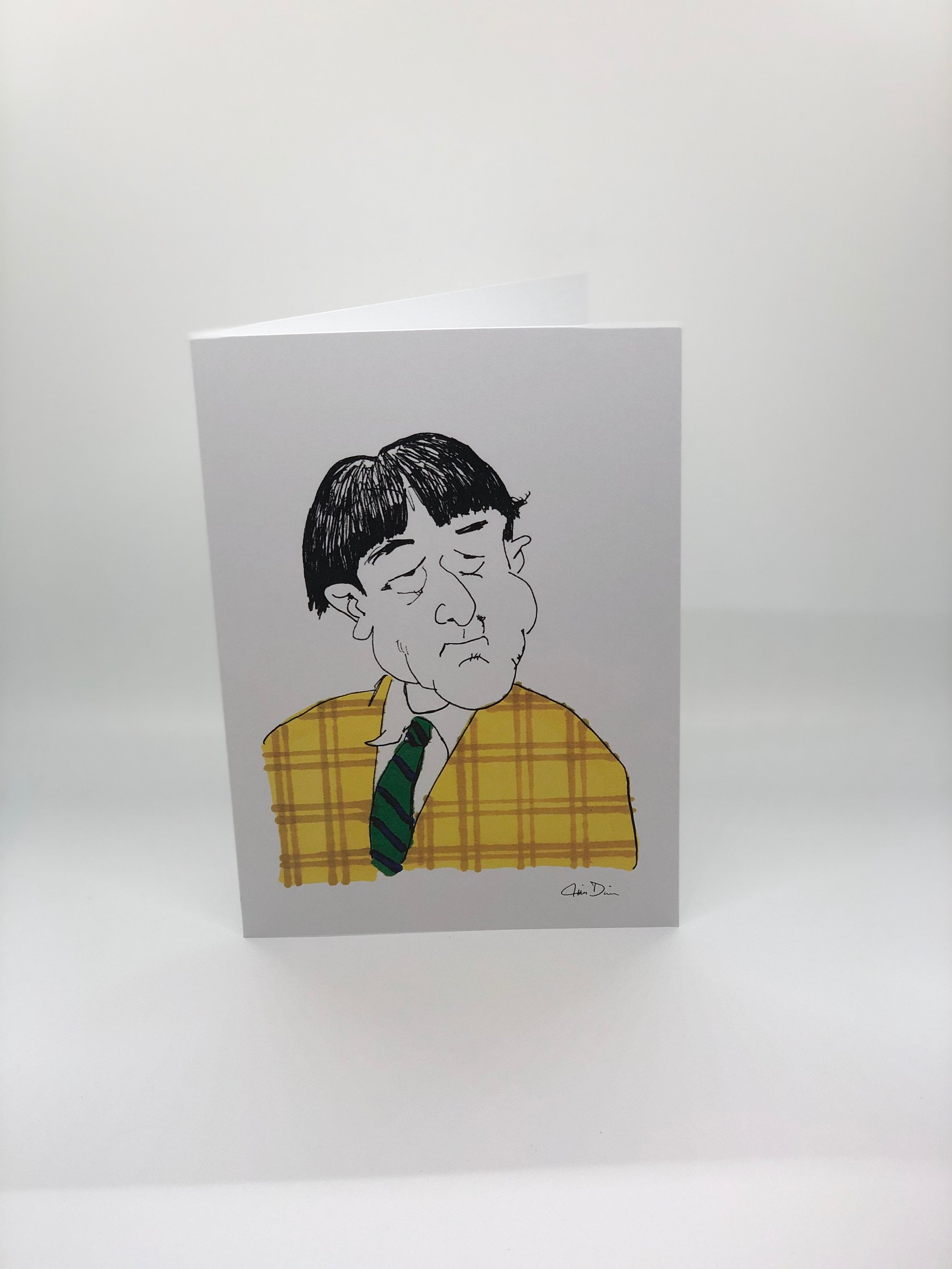Moe Howard {three Stooges} Birthday Card - Etsy