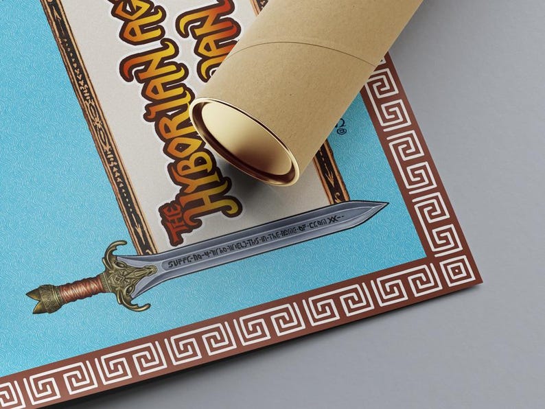 The Hyborian Age of Conan Poster - Etsy