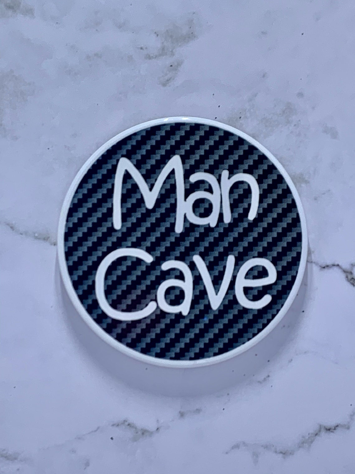 Man Cave Coaster Set, Infusible Ink Coasters, Set of 4 Coasters - Etsy