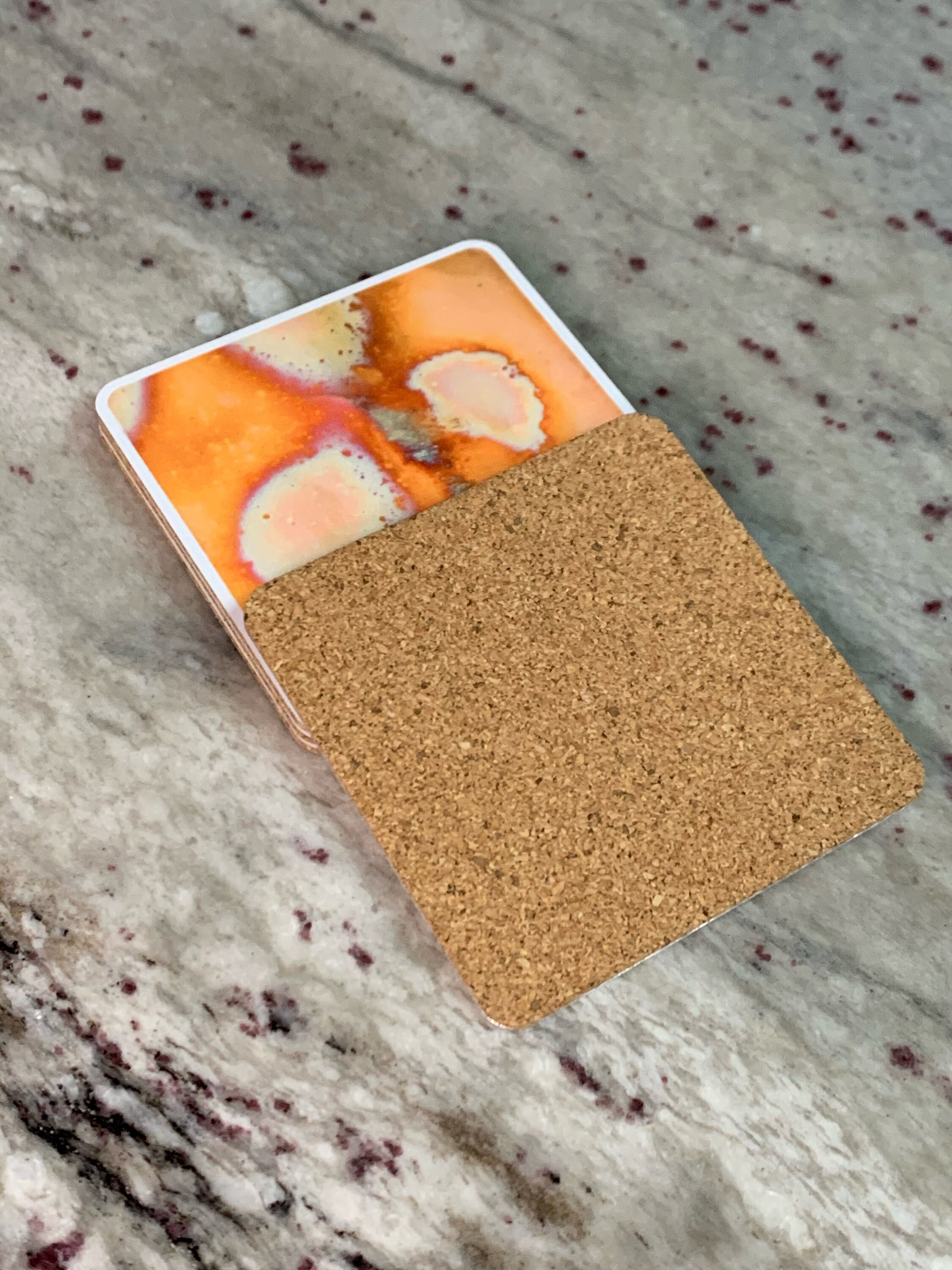 Copper Burnish Design Coaster Set Infusible Ink Coasters Set - Etsy