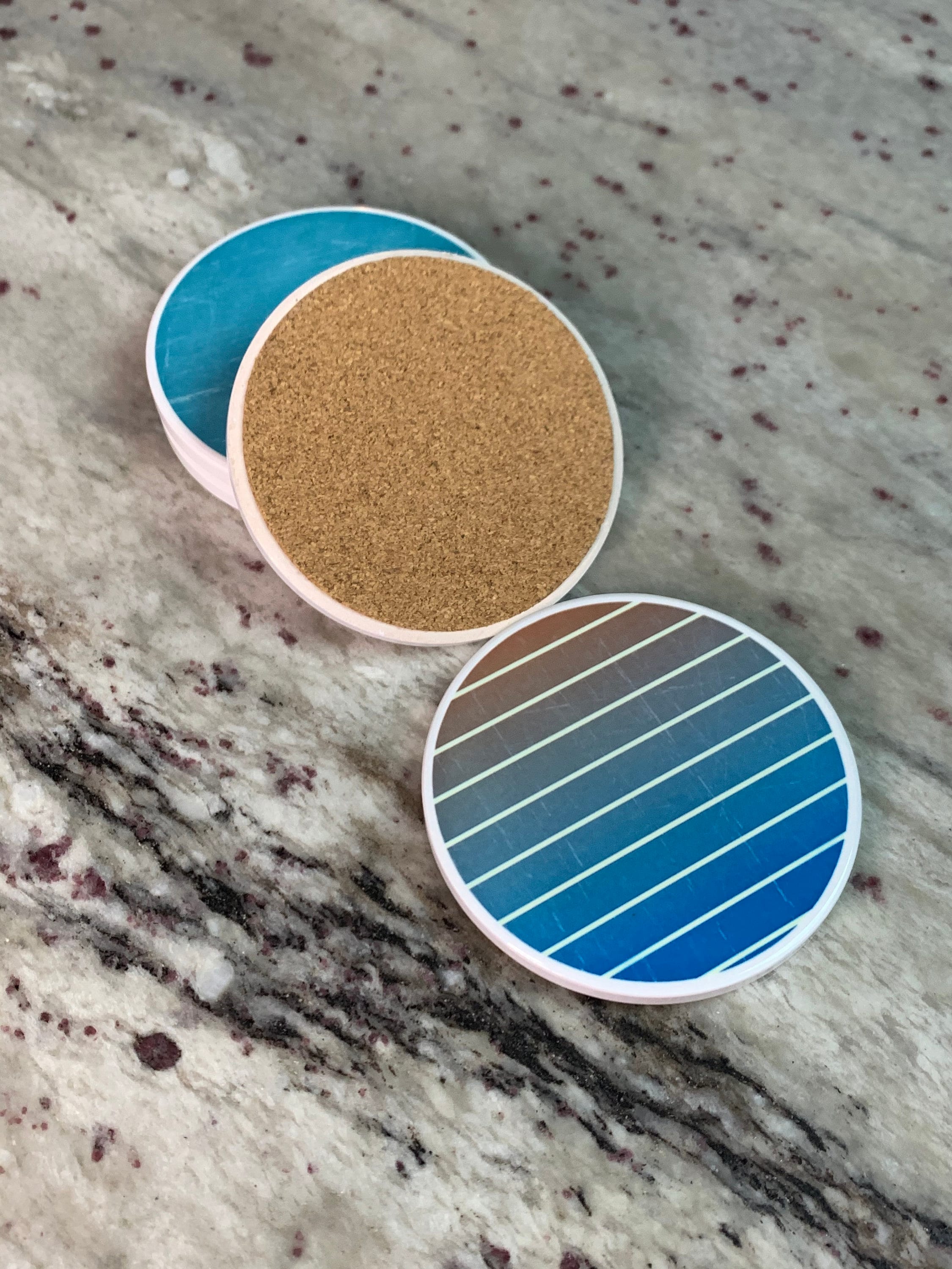 Vintage Ombre Coaster Set, Infusible Ink Coasters, Set of 4 Coasters - Etsy