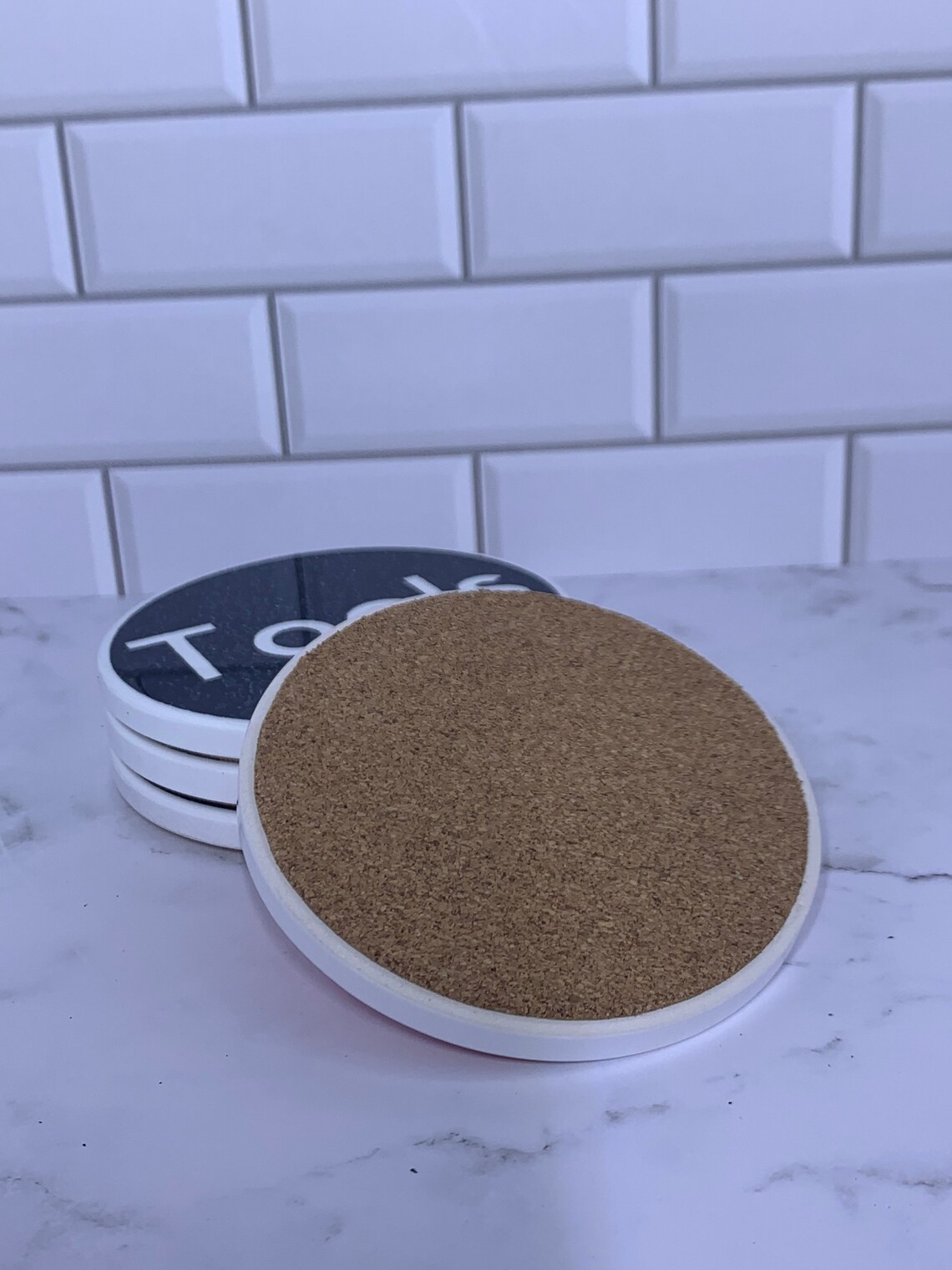 Mechanic Garage Coasters, Set of 4 Coasters, Father's Day Coasters - Etsy