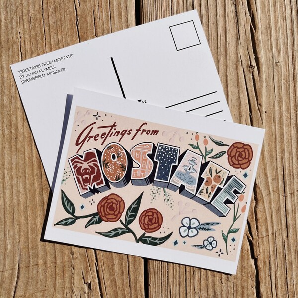 Missouri Postcard - Etsy