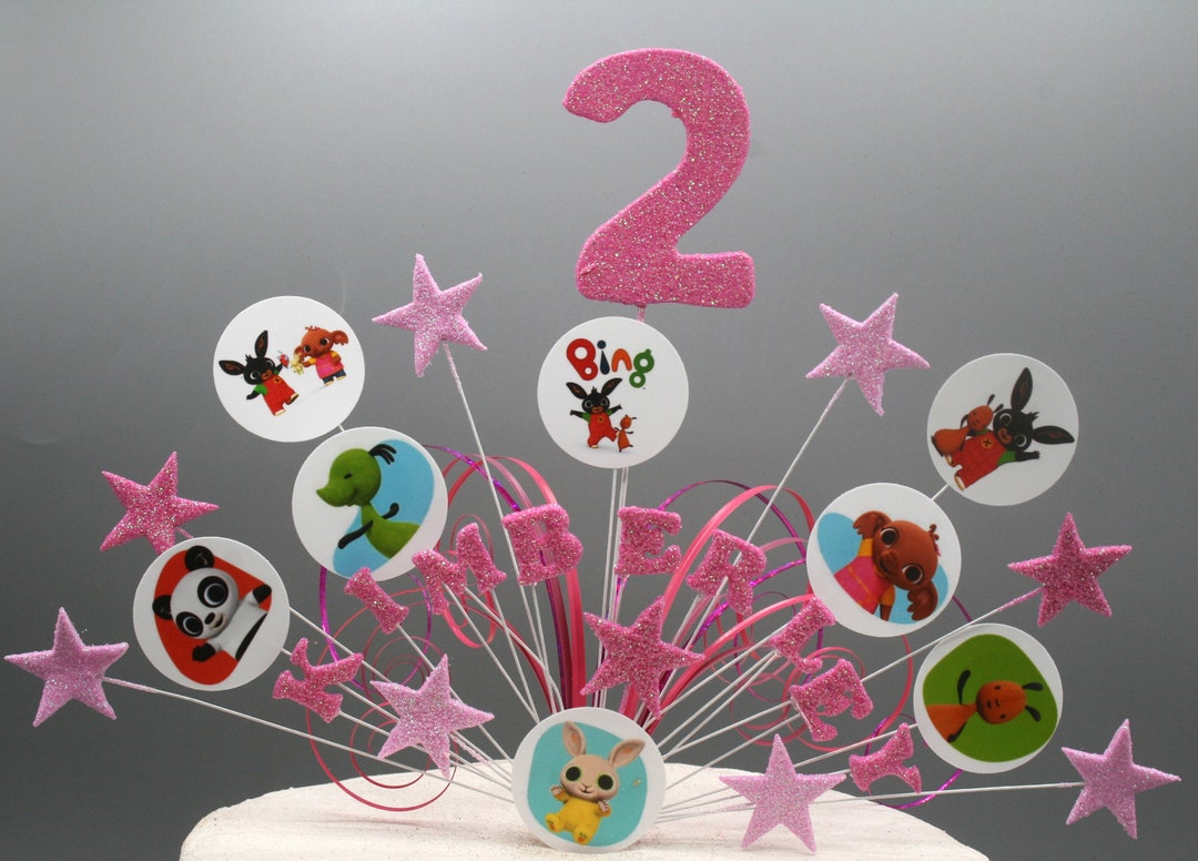 Children's Kid's Cake Topper Stars on Wires Cake Decoration Fun ...