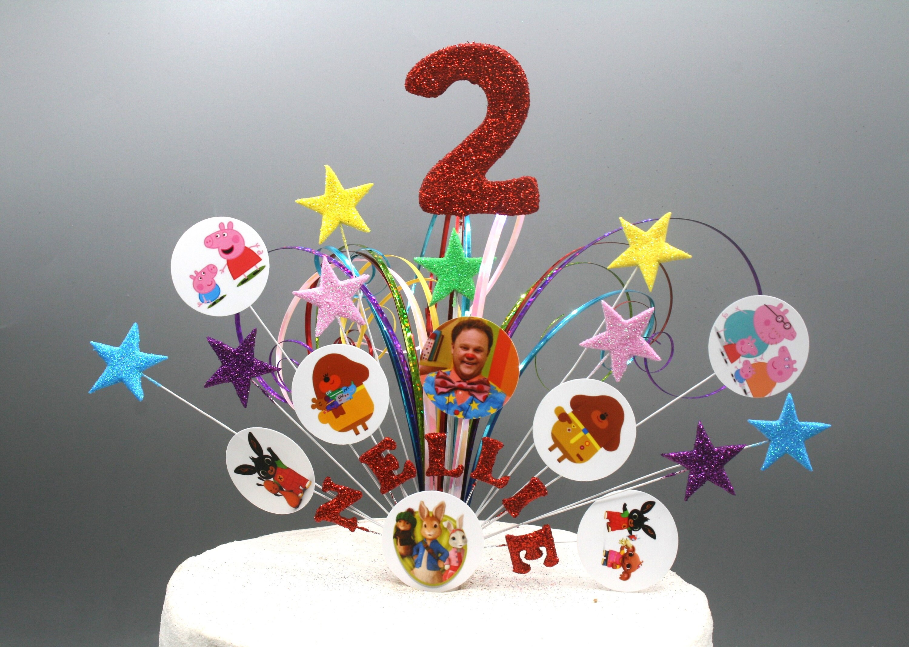 Children's Kid's Cake Topper Stars on Wires Cake Decoration Fun ...