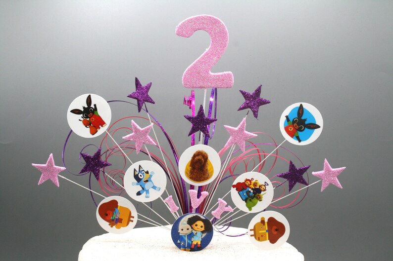 Children's Kid's Cake Topper Stars on Wires Cake Decoration Fun ...