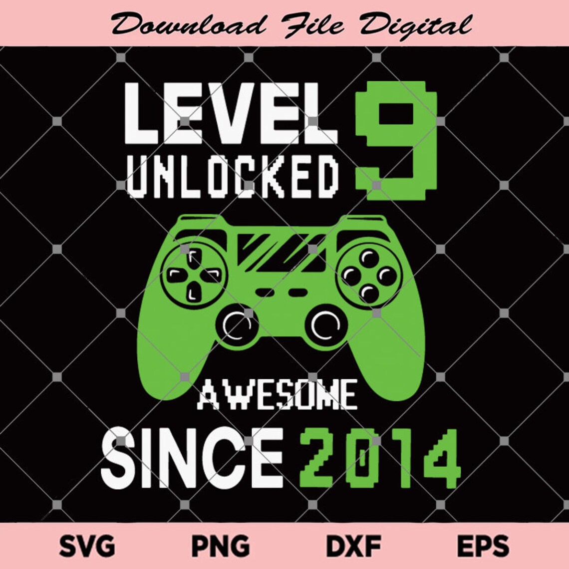 9th Birthday Boy Svg 9th Birthday Svg Level 9 Unlocked Svg - Etsy