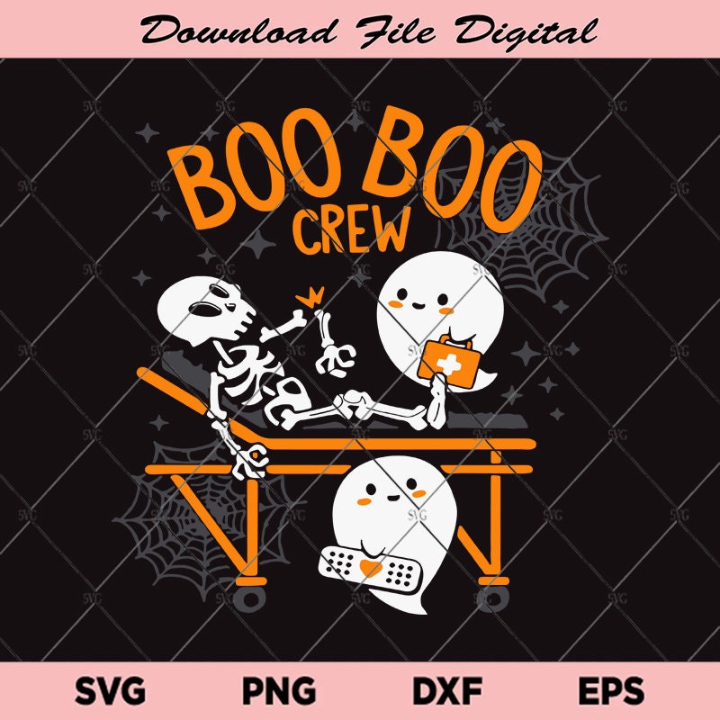 Boo Crew Screen Print - Etsy
