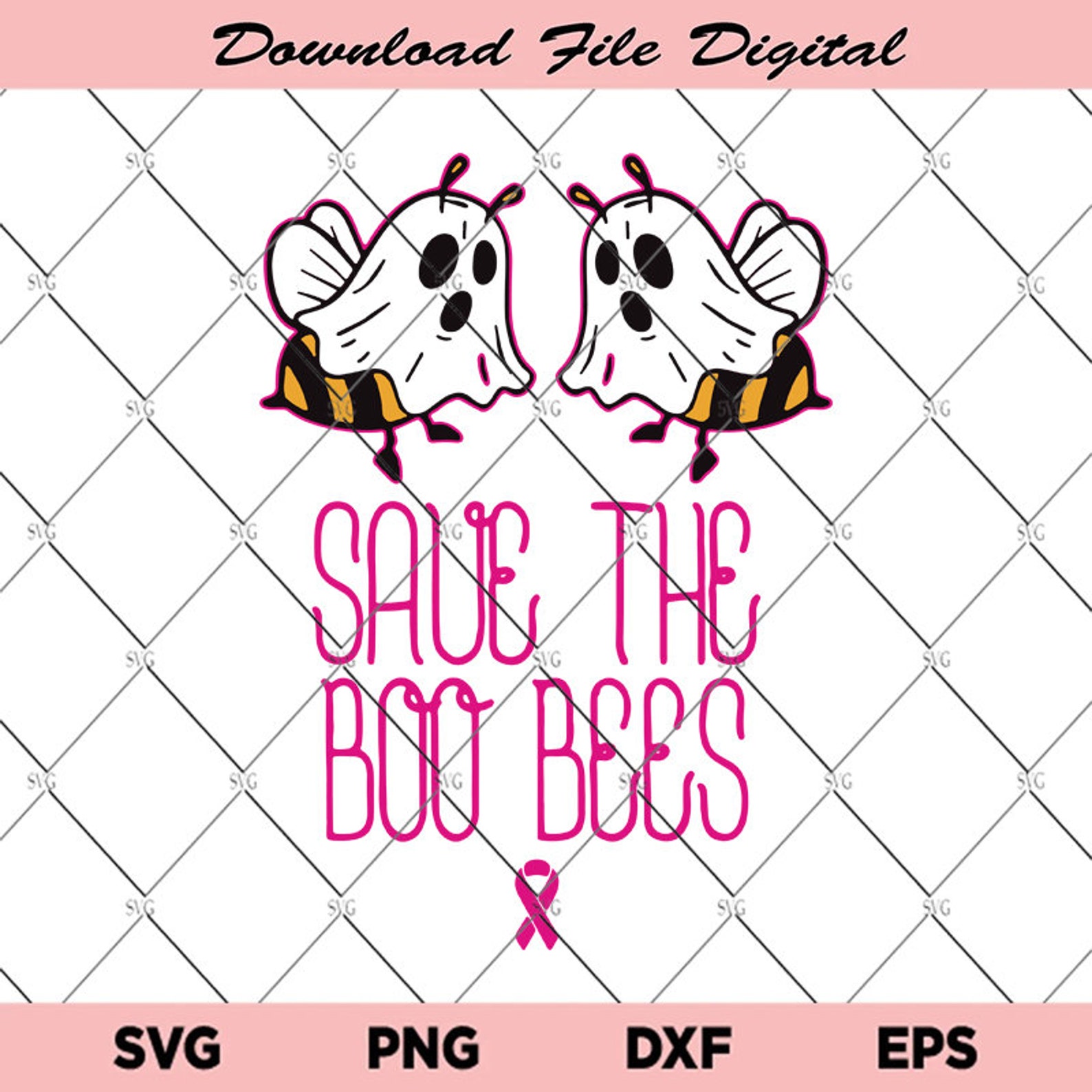 Save the Boo Bees Svg, Boo Bees Halloween Svg, Ghost Boo Bees Couples ...