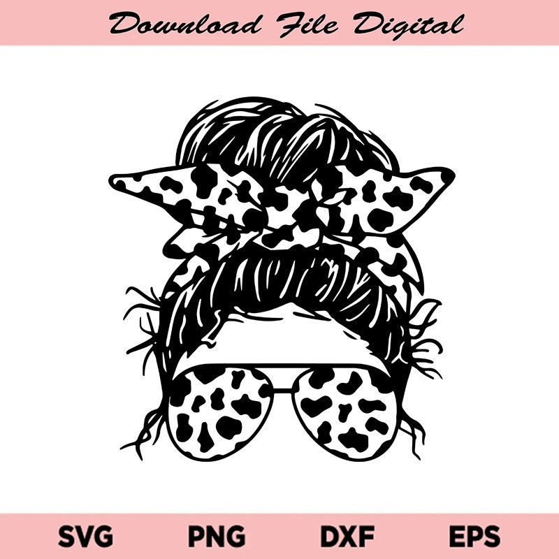 Mom Svg, Cow Mom Life Svg, Mom Life Svg, Cow Mom Svg, Funny Cow Svg ...
