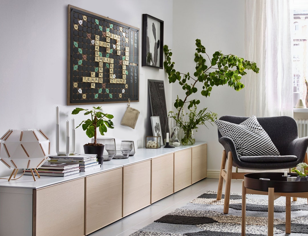 Buy Large Size Scrabble Wall Game Board Play on Wall and Table Scrabble ...