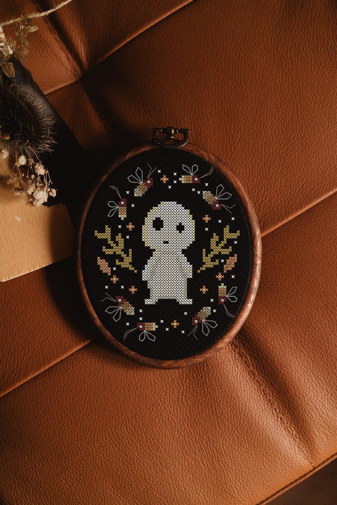 Kodama Cross Stitch Pattern / Digital Download / Studio Ghibli ...
