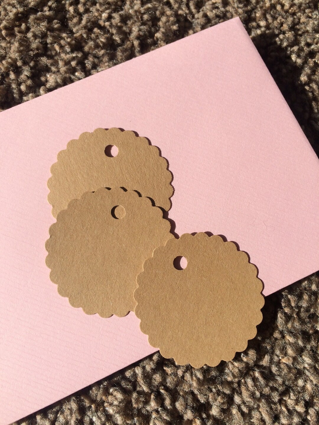 20 Gift Tags, Christmas, Paper Tags, Tags, Gift, Brown, White, Yellow ...