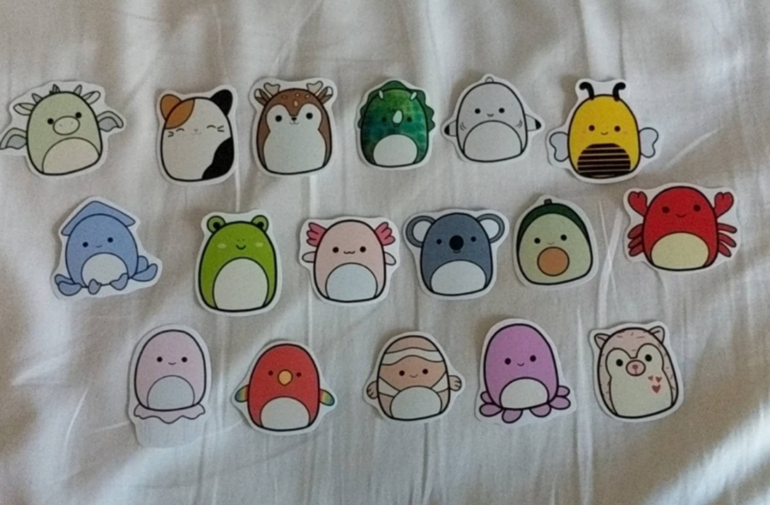 Squishmallow stickers | Etsy