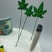 Weed Cake Decoration - Cannabis Fondant Cake Decoration - Marijuana ...