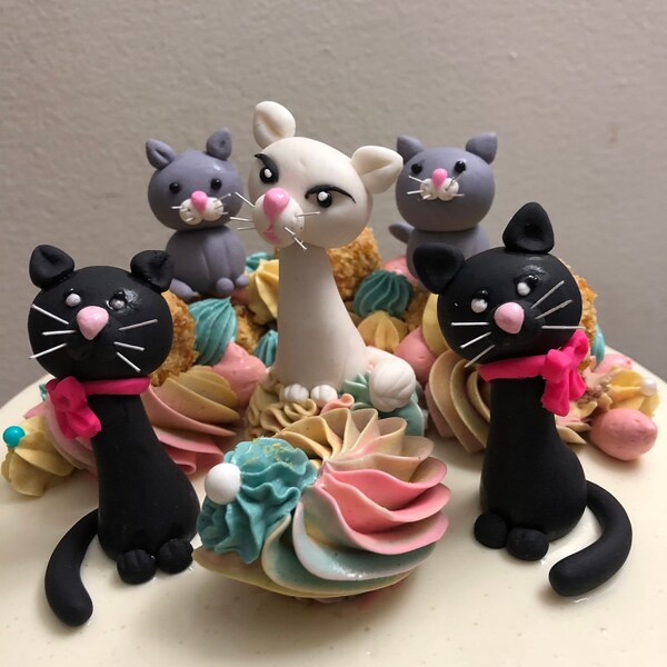 Fondant Cats - Etsy