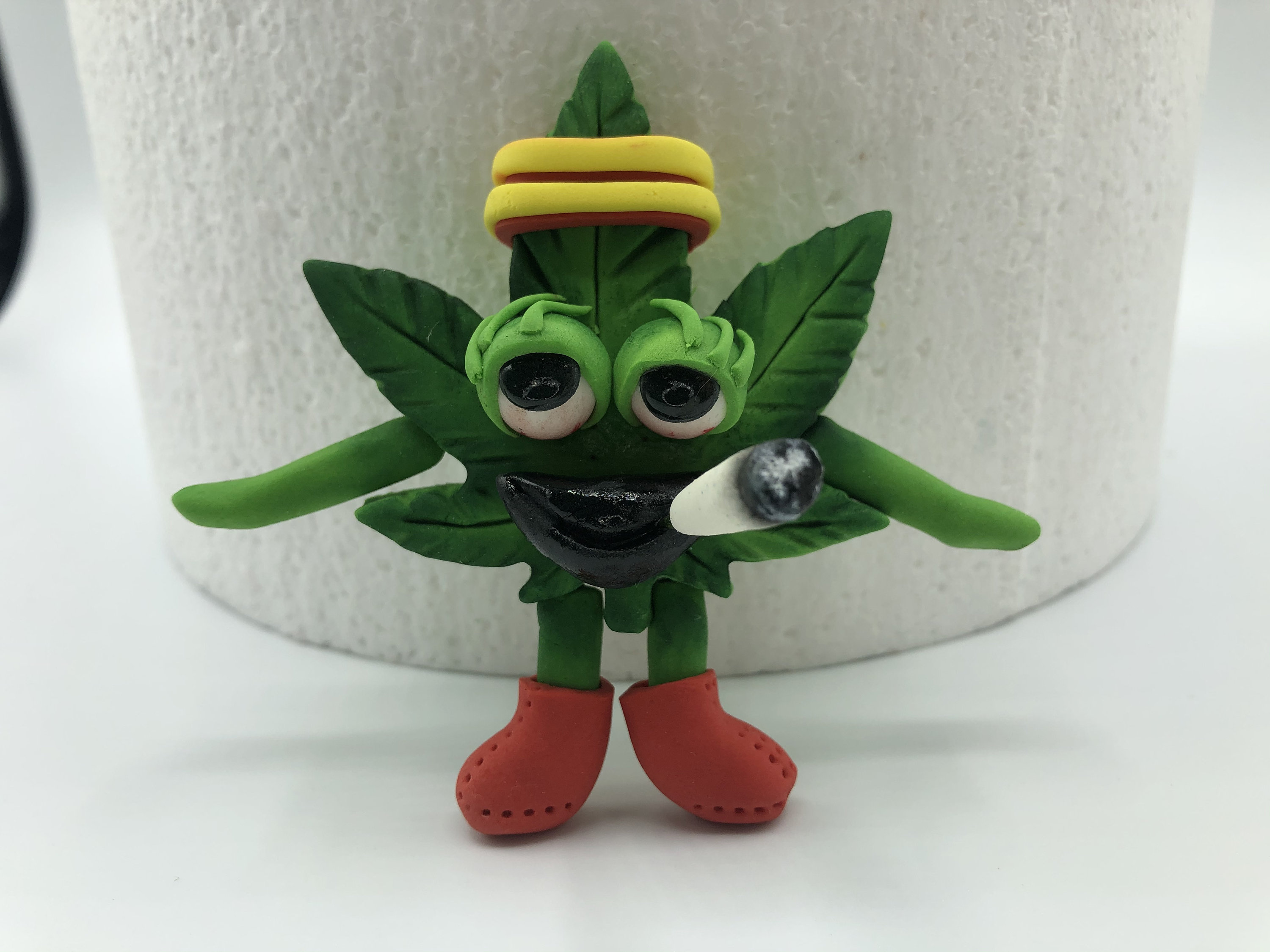 Weed Cake Decoration - Cannabis Fondant Cake Decoration - Marijuana ...