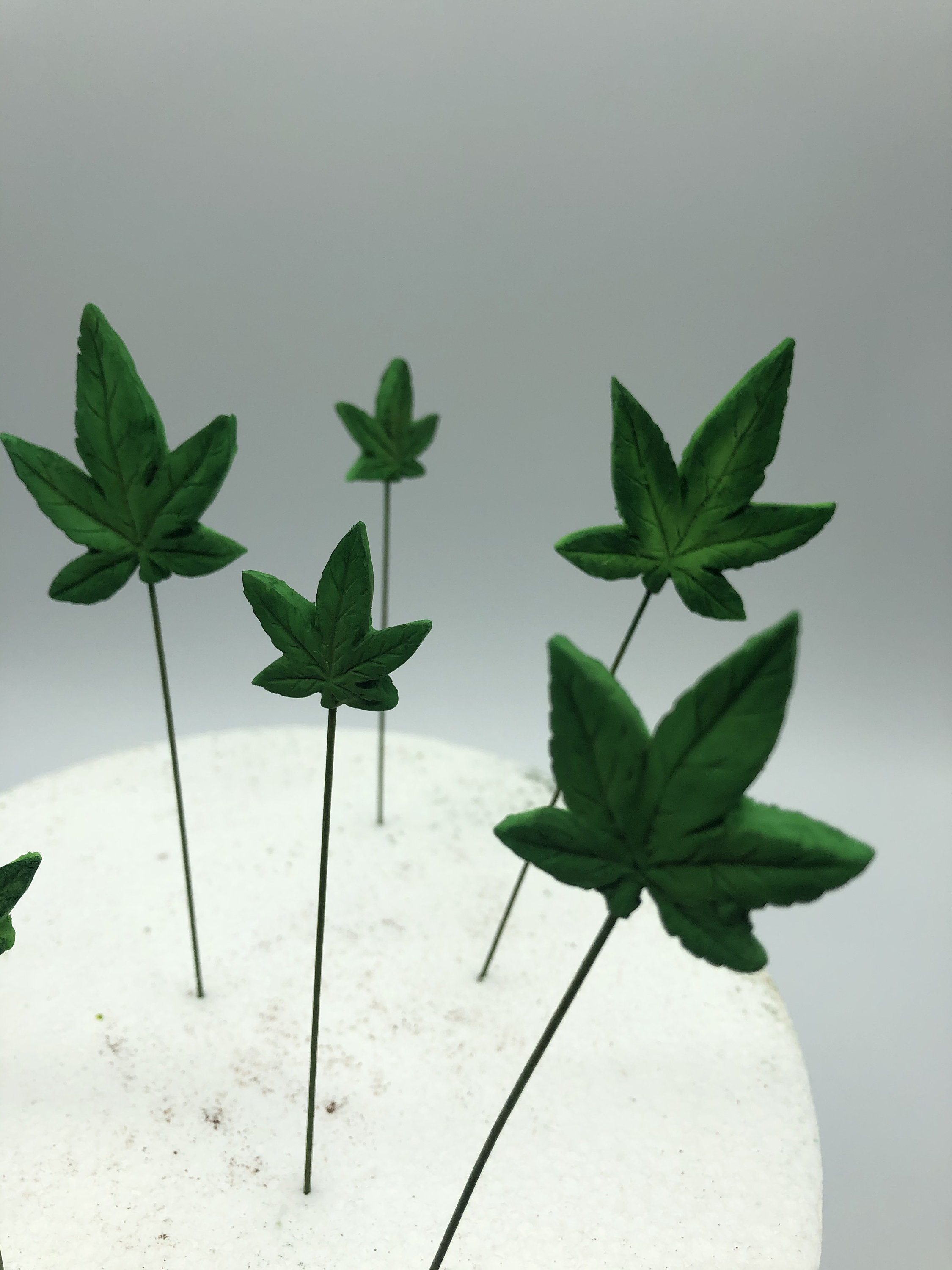 Weed Topper Weed Stick Weed Cake Decoration Cannabis | Etsy