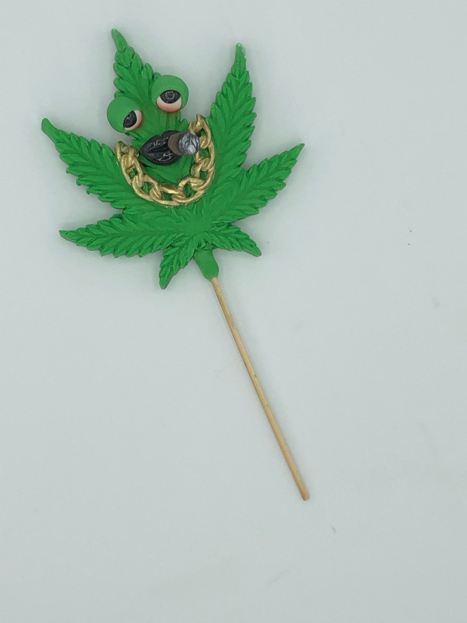 Weed Cake Decoration Cannabis Fondant Cake Decoration - Etsy