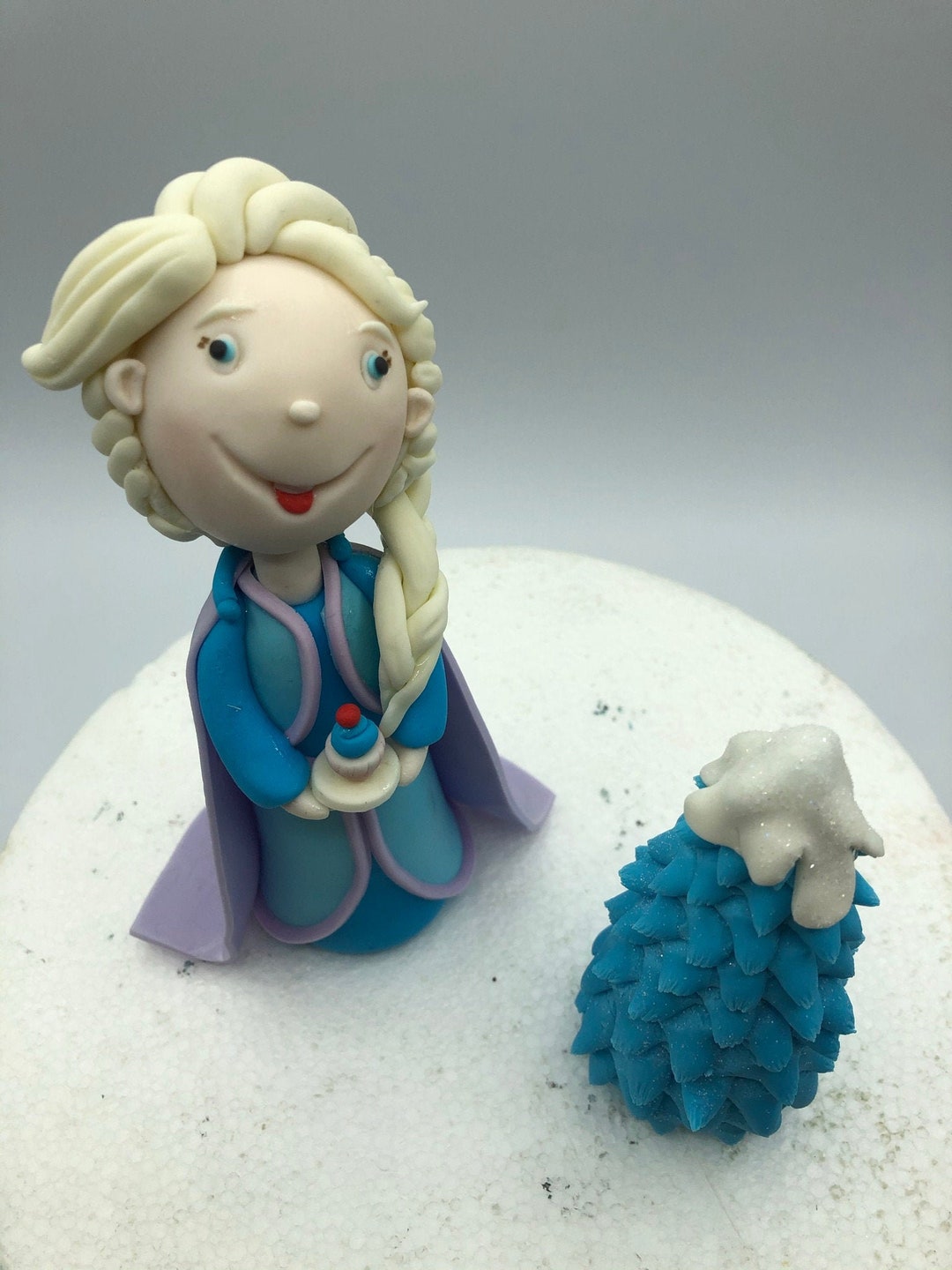 Princess Inspired Cake Topper - Princess - Princess Set With Trees for ...