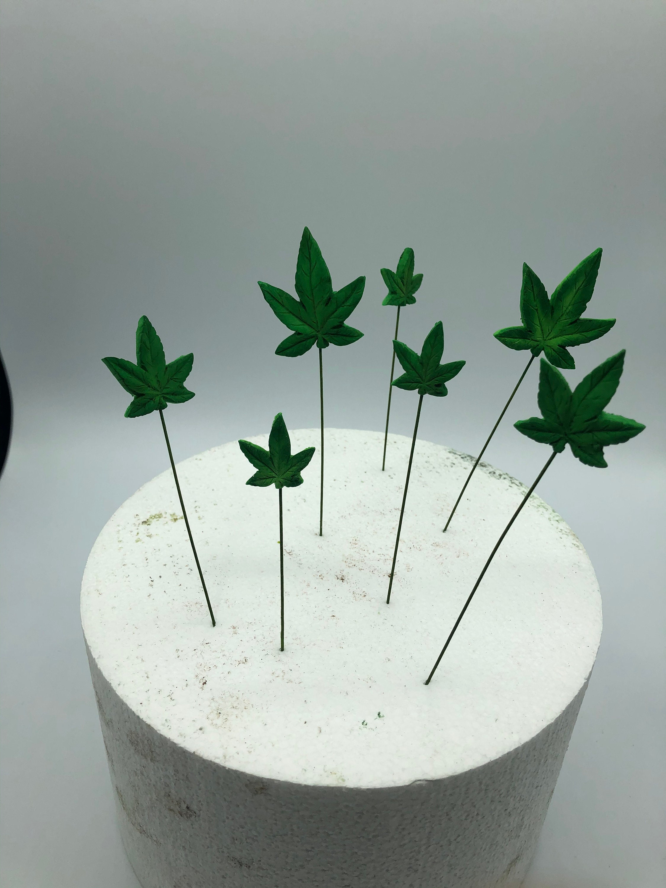 Weed Topper Weed Stick Weed Cake Decoration Cannabis | Etsy