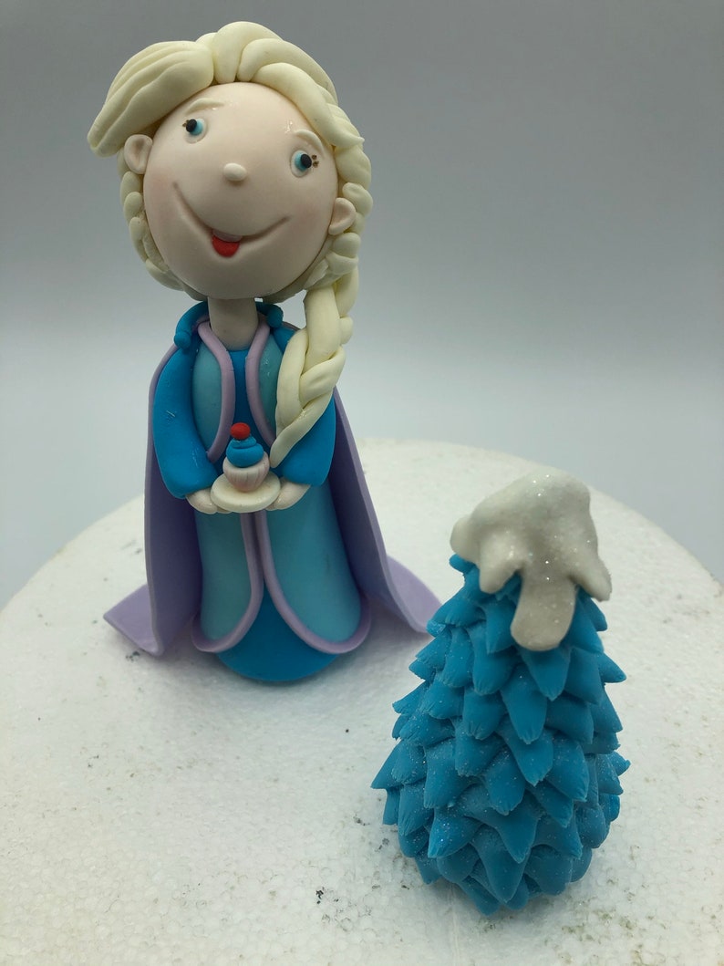 Princess Inspired Cake Topper - Princess - Princess Set With Trees for ...