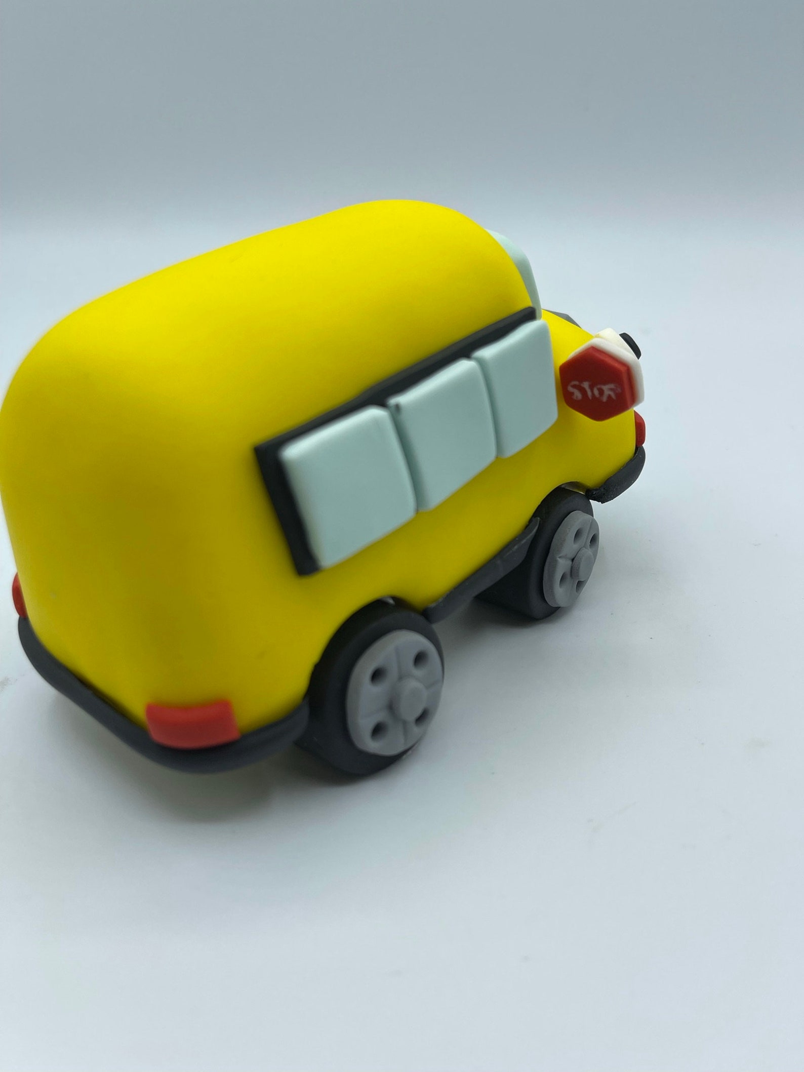 School Bus Yellow Bus Kids Bus Cake Topper Back to | Etsy