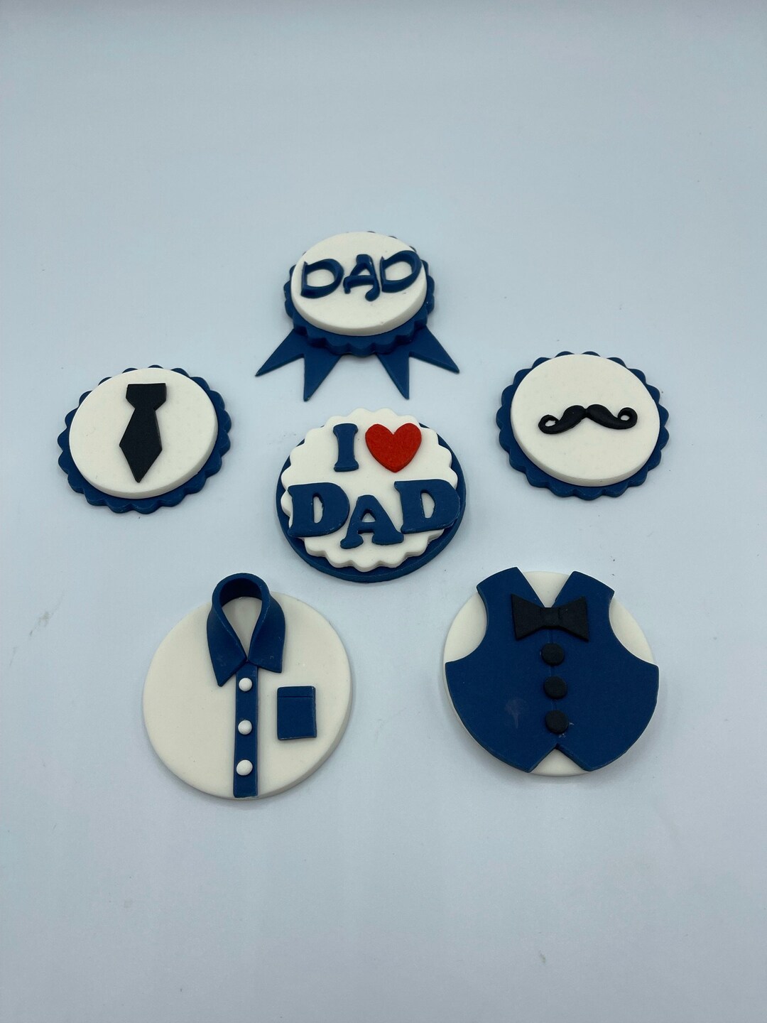 Father - Father's Day - Celebrate Father's Day - Cupcake Topper ...