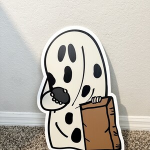 Welcome Great Pumpkin Yard Sign / Linus and Sally Brown / Peanuts Yard ...