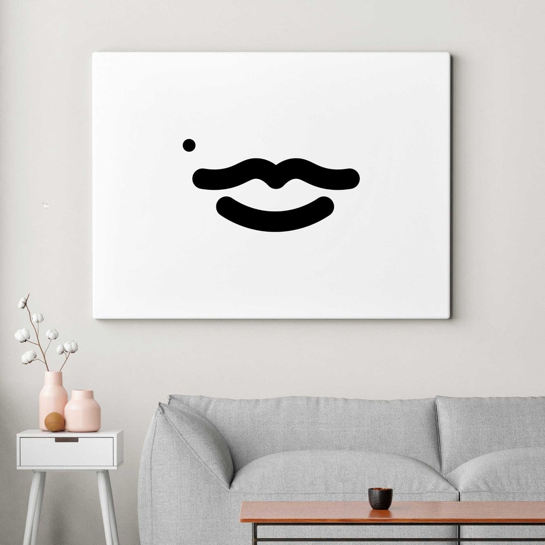 Minimalist Lips Pop Art Print, Modern Wall Art (digital Download) - Etsy