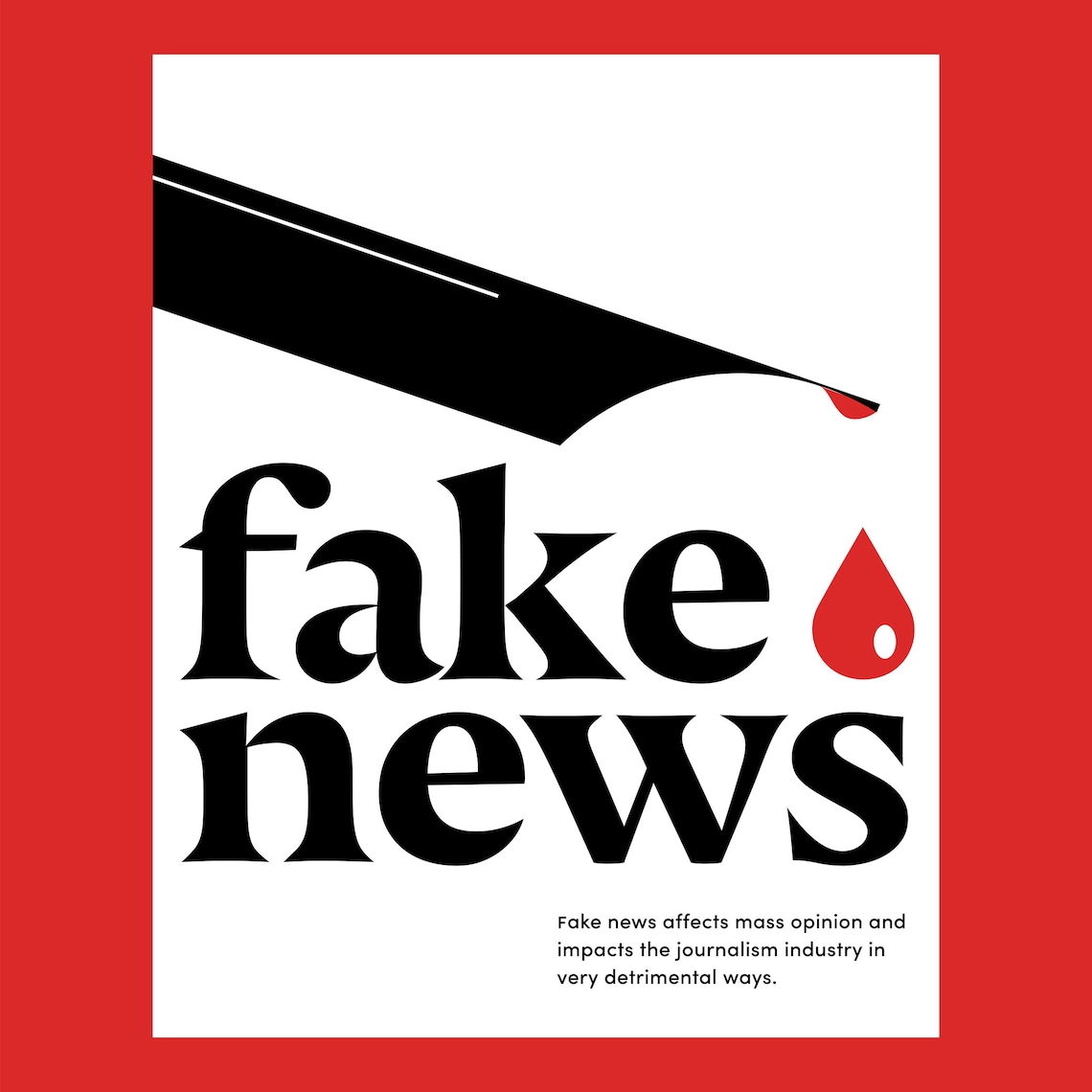 Fake News Poster, Wall Art, Cultural Poster, Office Decor, Wall Decor ...