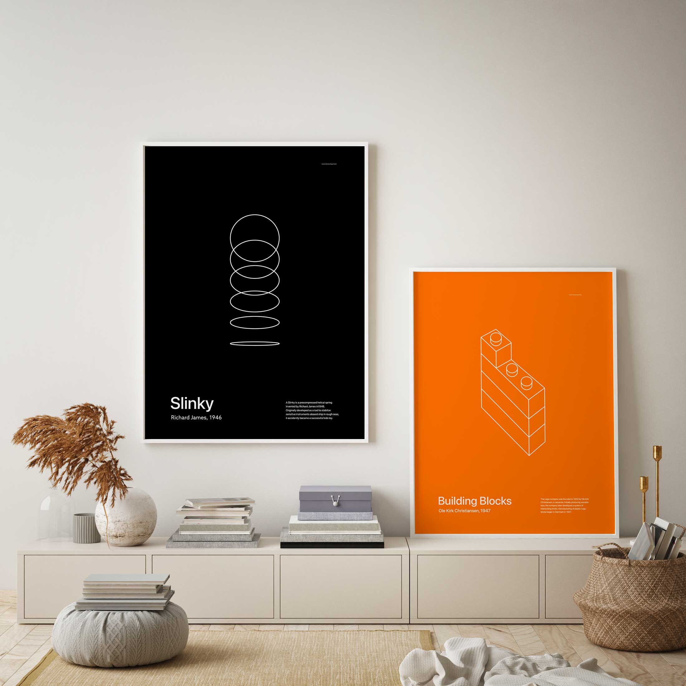 Downloadable Set of 2 Cool Minimalist Posters Printable Art - Etsy