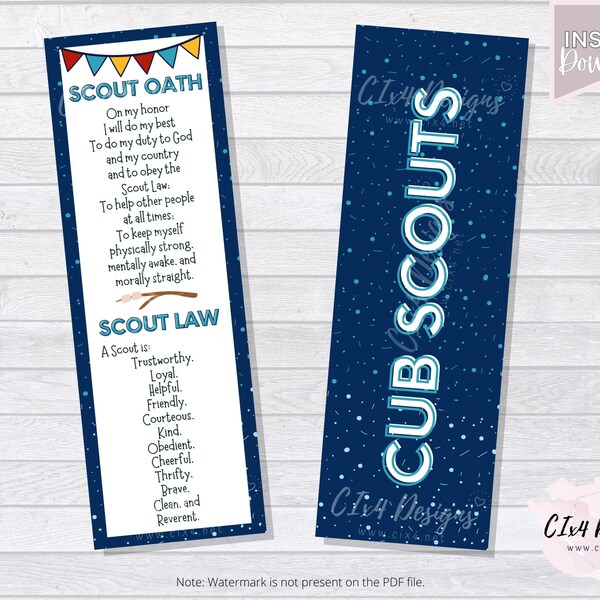 Scout Law - Etsy