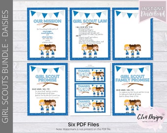 Girl Scout Investiture Invitation editable Option Included - Etsy