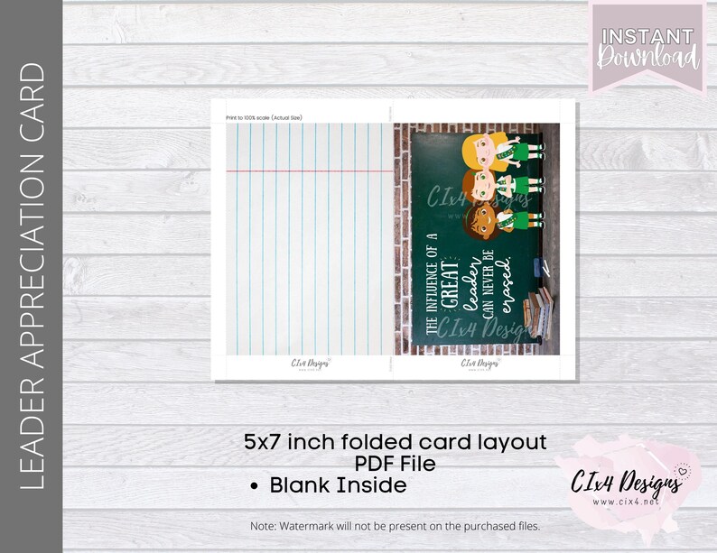 Girl Scout Leader Appreciation Card Girl Scouts JUNIORS - Etsy