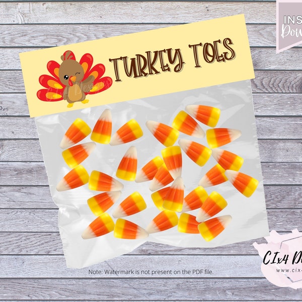 Turkey Toes - Etsy